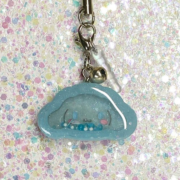 Jinbesan Resin Shaker, Whale Shark Keychain, Kawaii Accessory, Cute ...