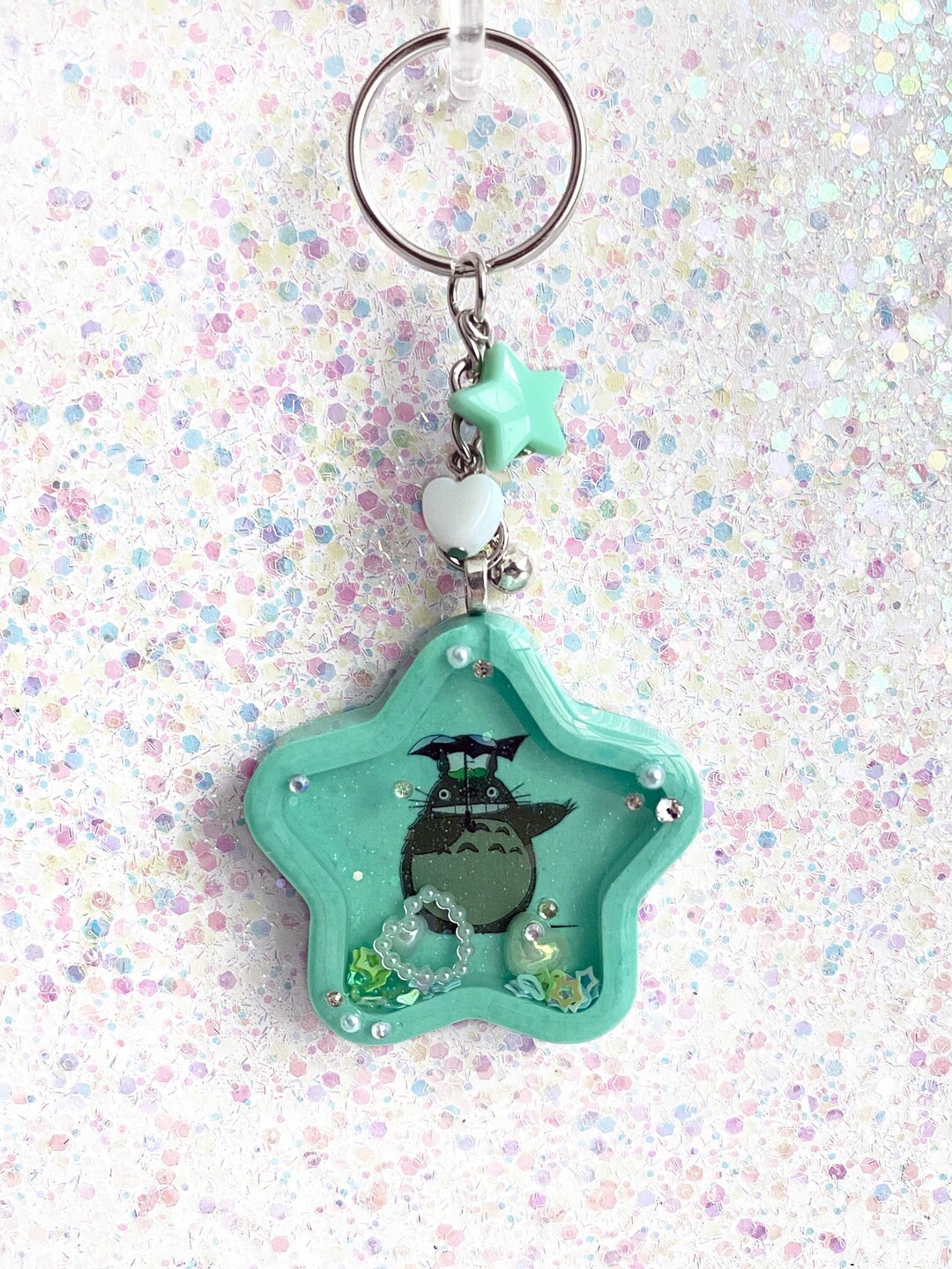 Kawaii Kangaroo Shaker Keychain, Anime Neighbor Shaker Keychain ...