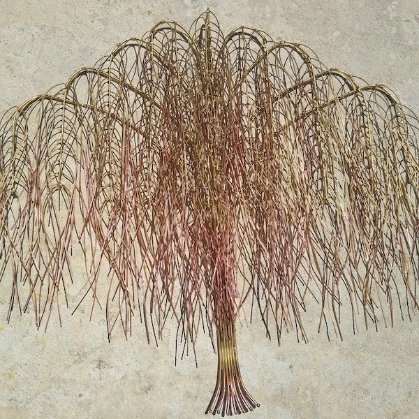 Metal Willow Tree Sculpture - Etsy