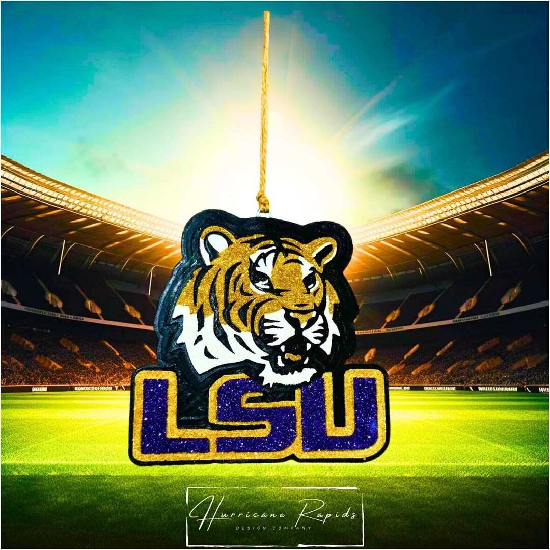 LSU Car Freshie - Etsy