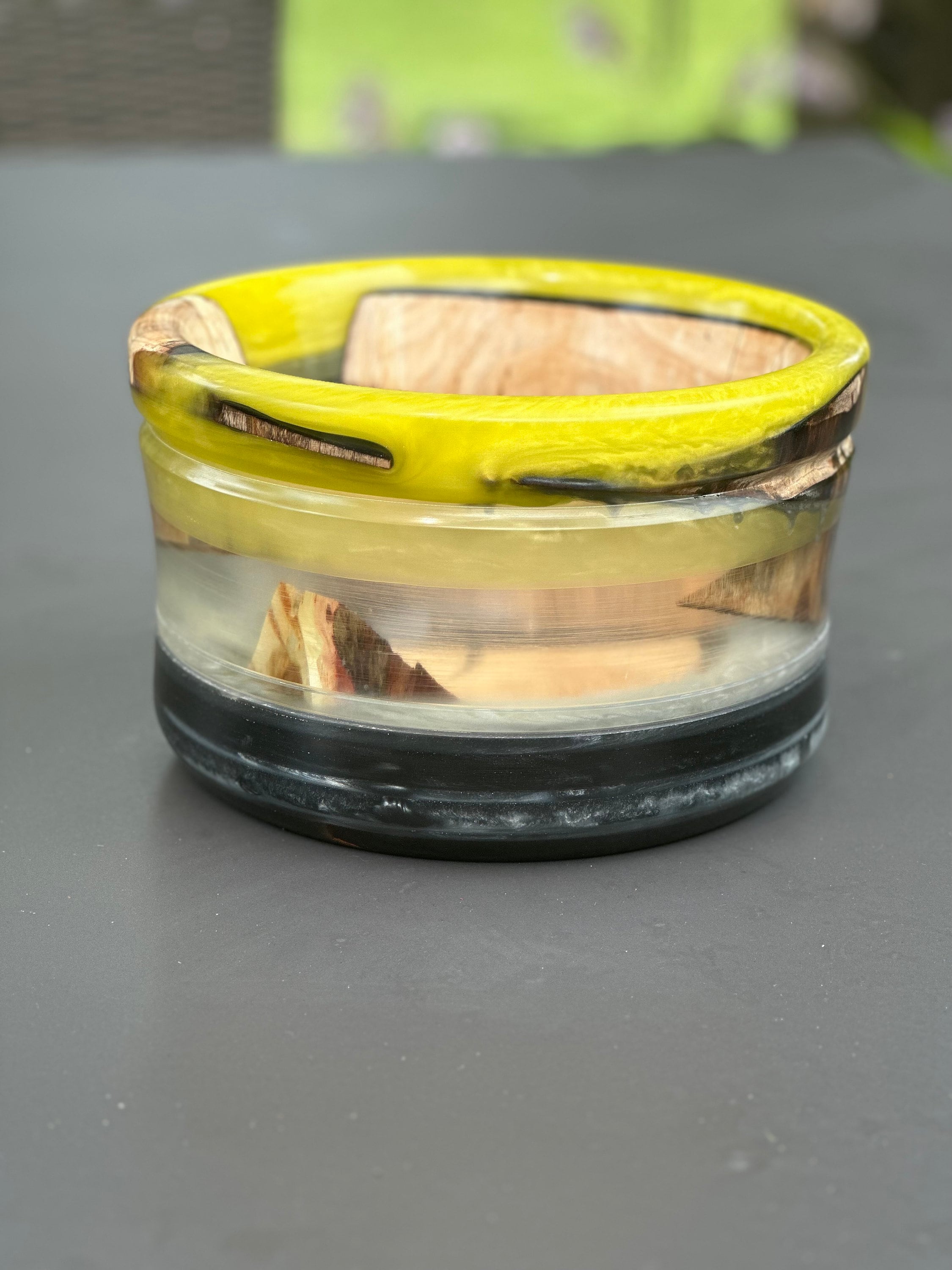 Epoxy Resin Lathe-turned Log Bowl - Etsy
