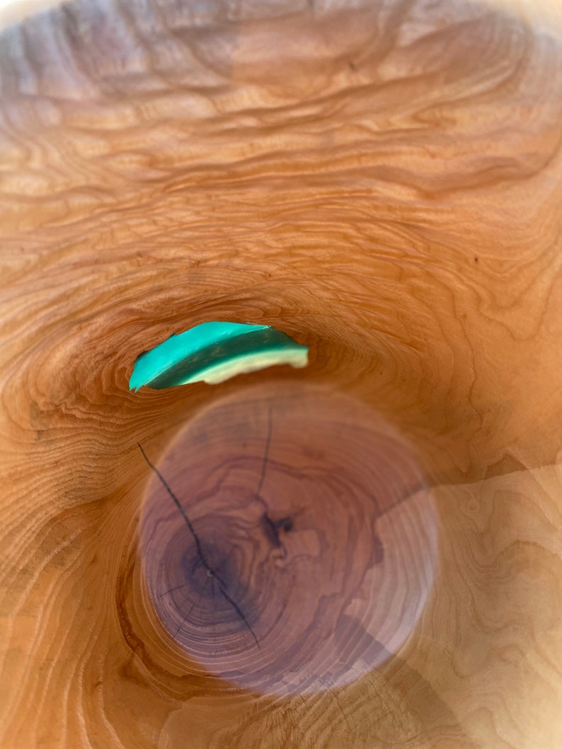 Large Epoxy Resin Lathe-turned Log Bowl - Etsy