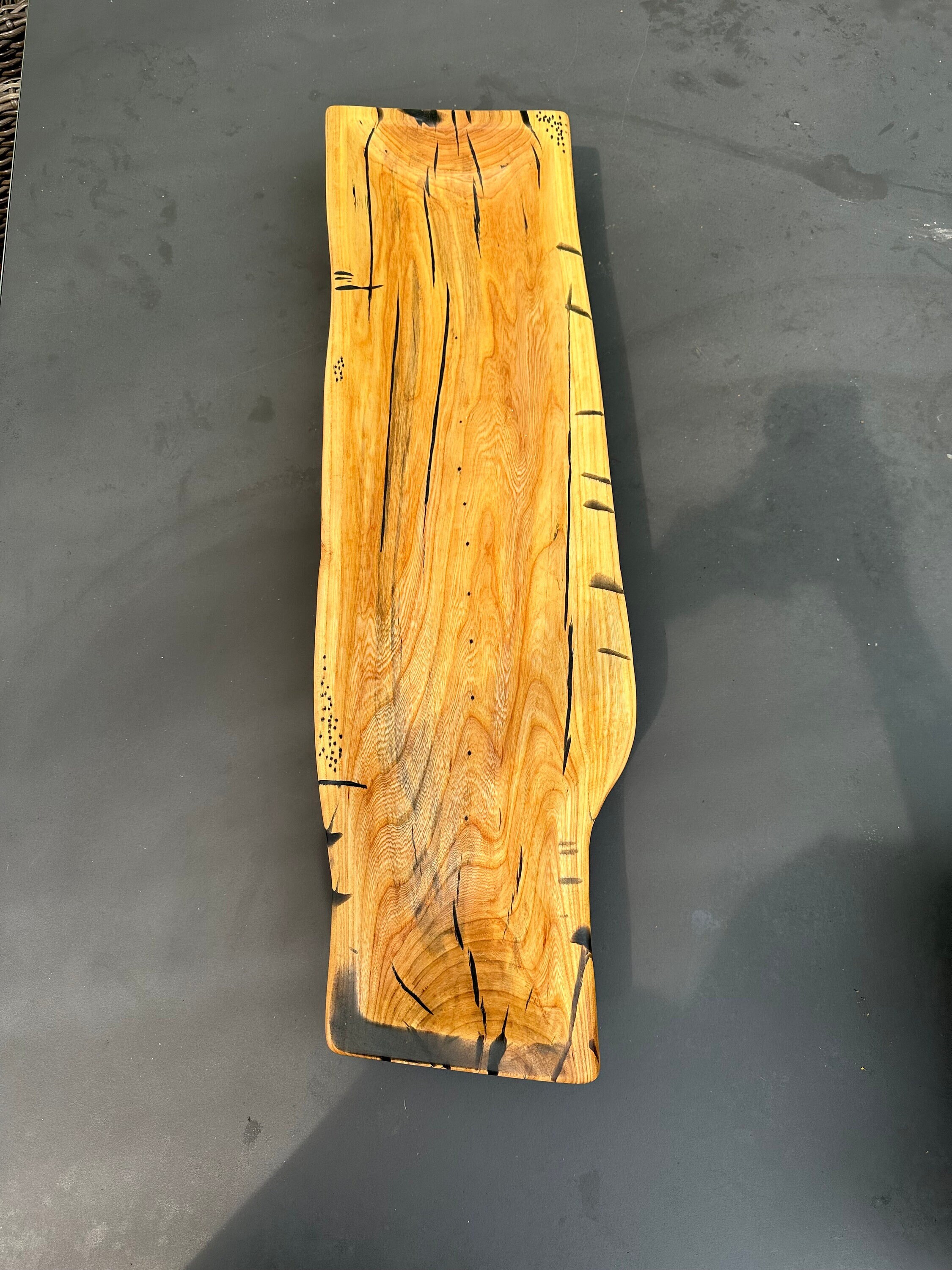 Epoxy Resin Log Bowl Ash Wood - Etsy