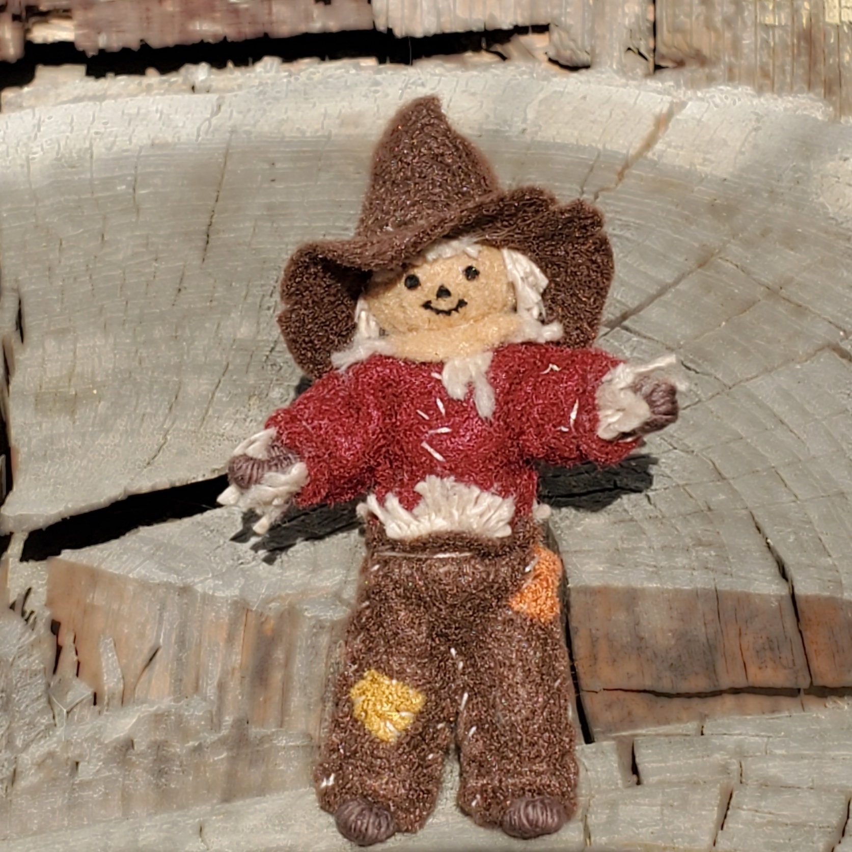 Miniature Scarecrow Doll Small Fall Thanksgiving Decorations - Etsy