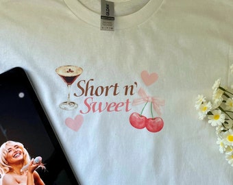 Sabrina Carpenter Short N' Sweet Album T-shirt, Merch - Etsy