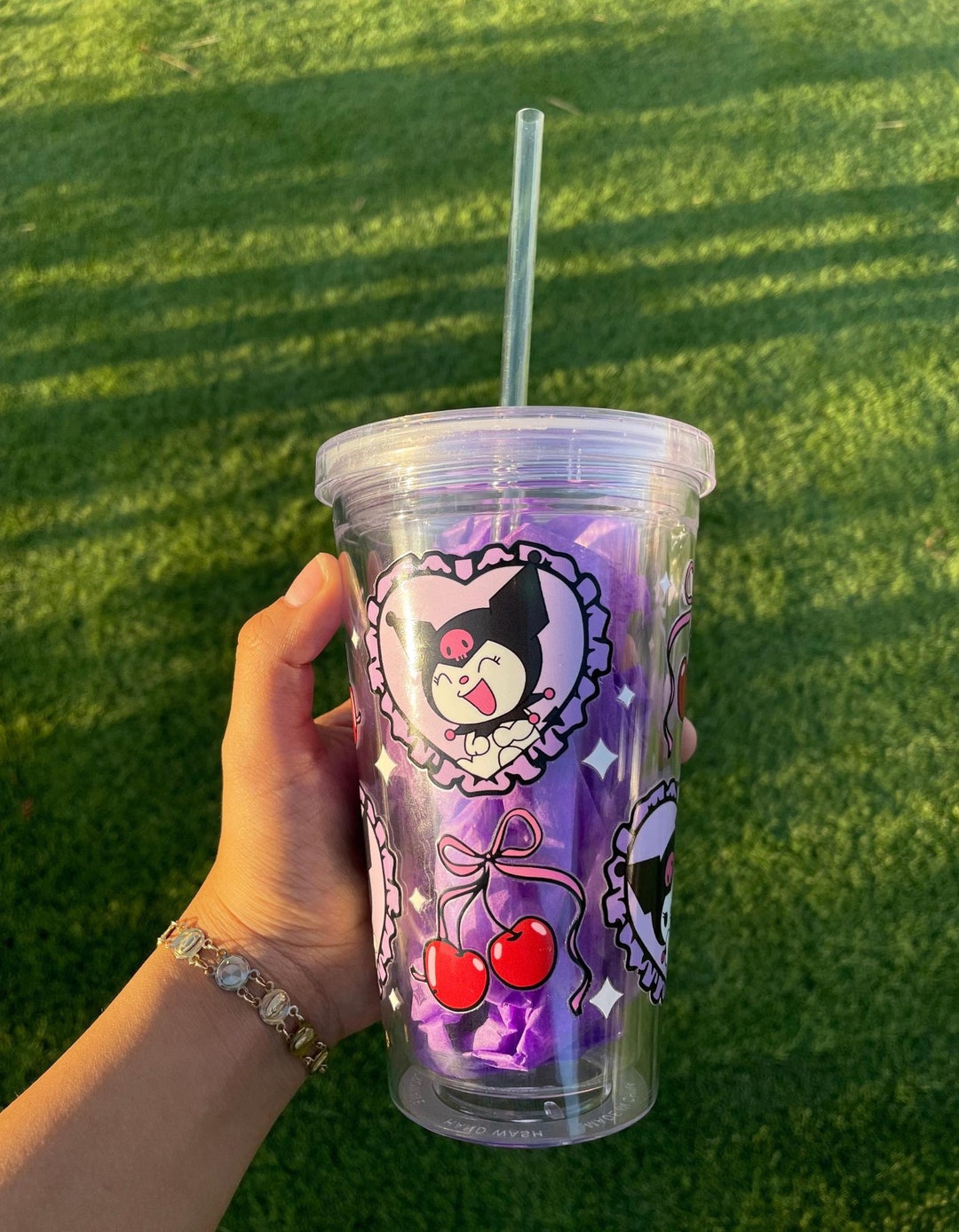 Kuromi Custom-named Cup - Etsy
