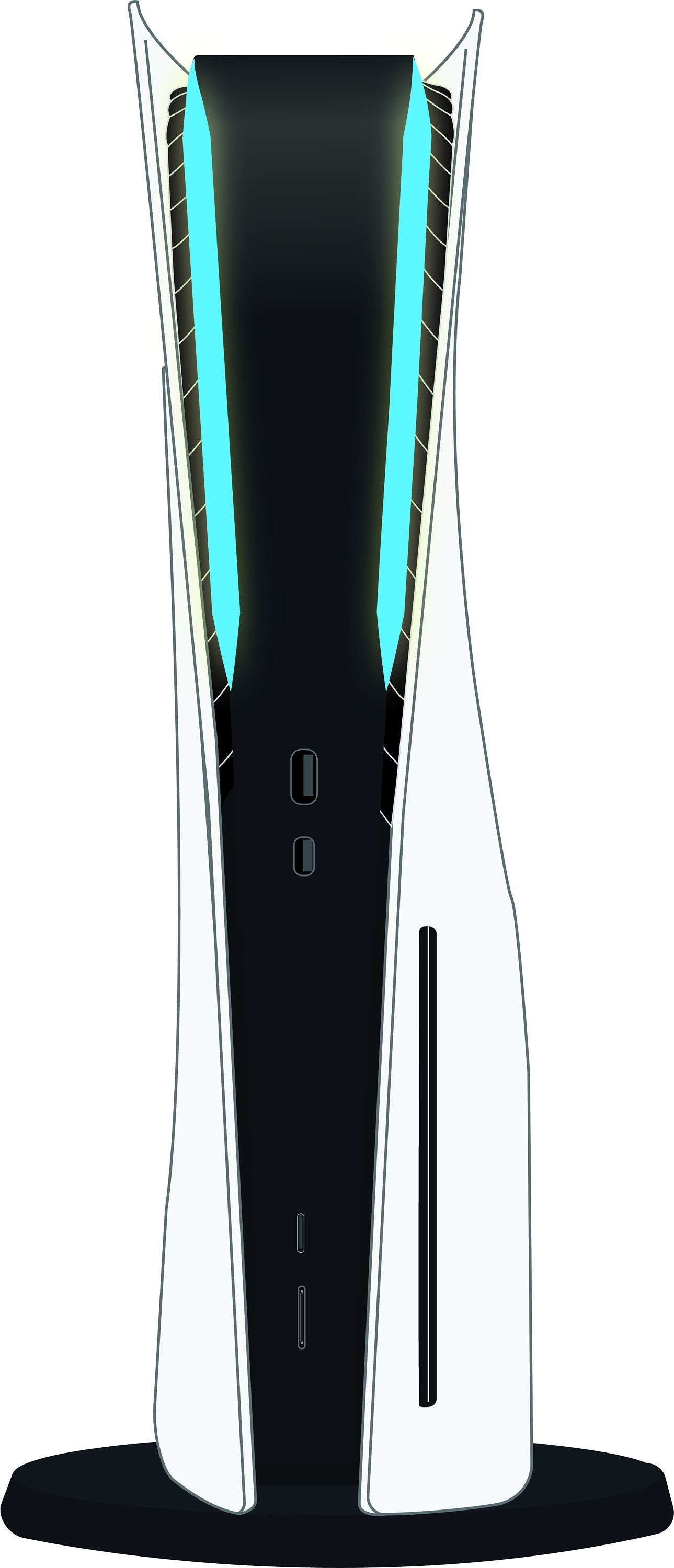 PS5 Digital Vector Image File EDITABLE in Adobe Illustrator - Etsy