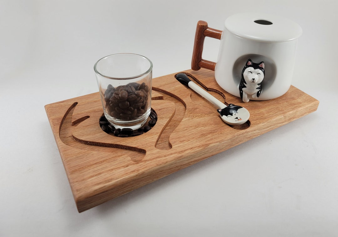 Coffee / Espresso Serving Tray - Deer Antler Themed - Etsy