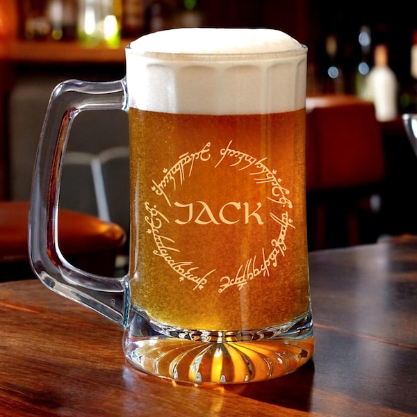 Personalized Custom Beer Mug - Etsy