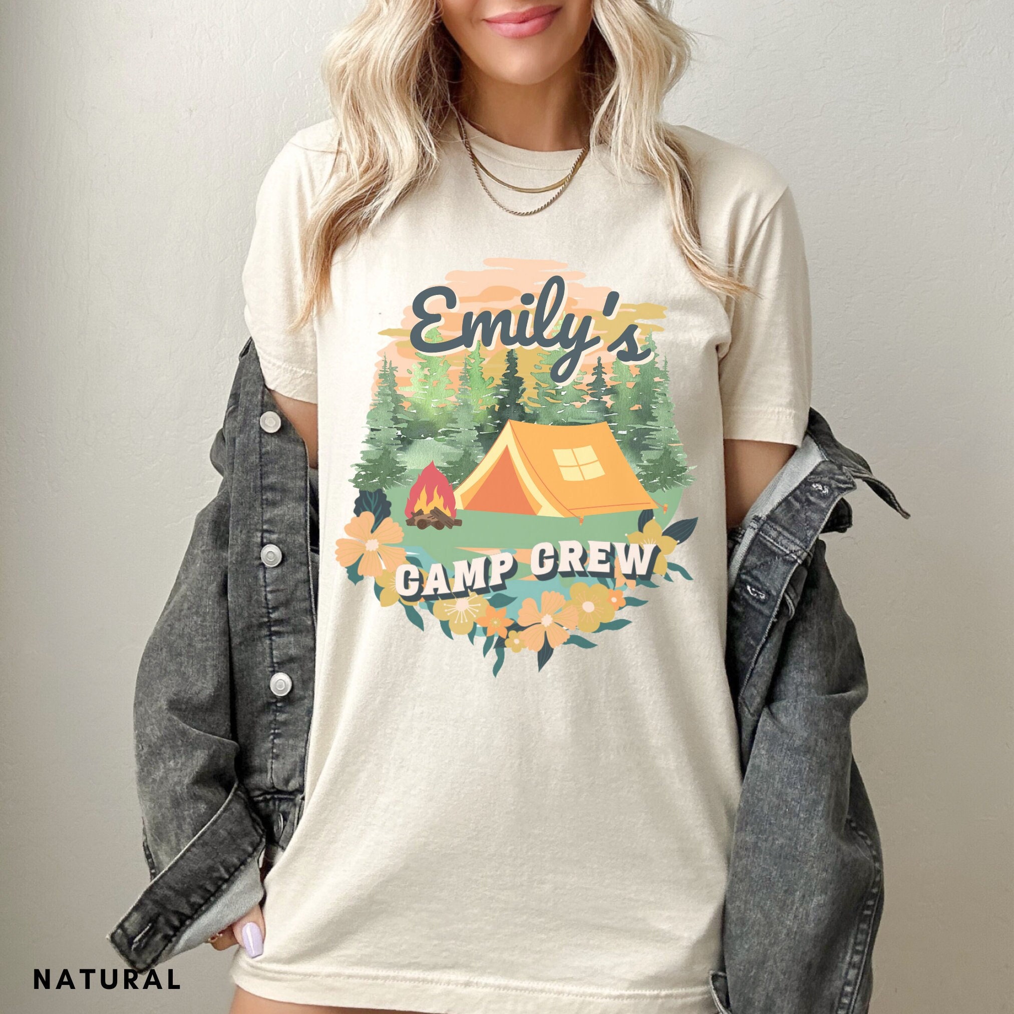Camp Bachelorette Shirts Custom Camp Shirt Custom Camping - Etsy