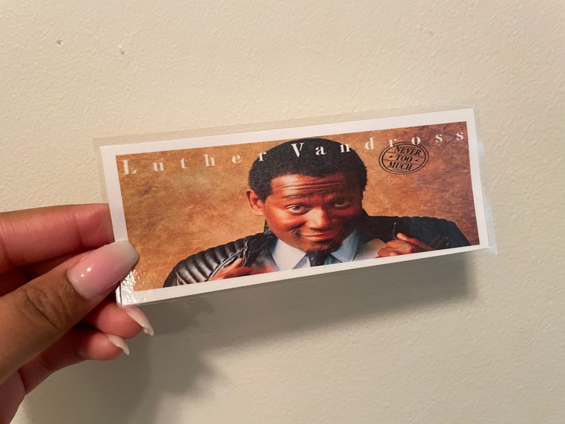 Luther Vandross Album Cover Bookmark - Etsy