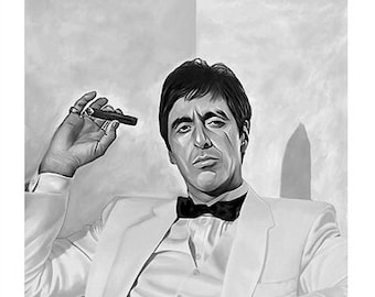 Tony Montana, Tony Montana PNG, Tony Montana Dtf, Tony Montana Clip Art ...
