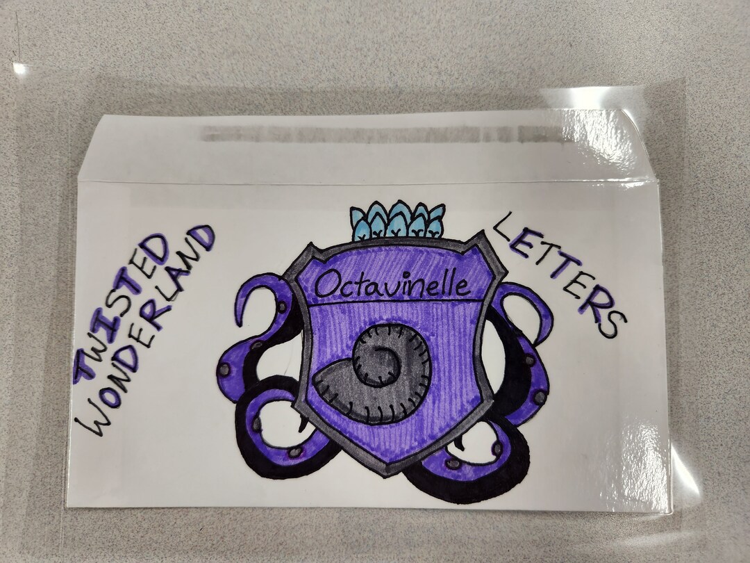 Twisted Wonderland Octavinelle Letters - Etsy