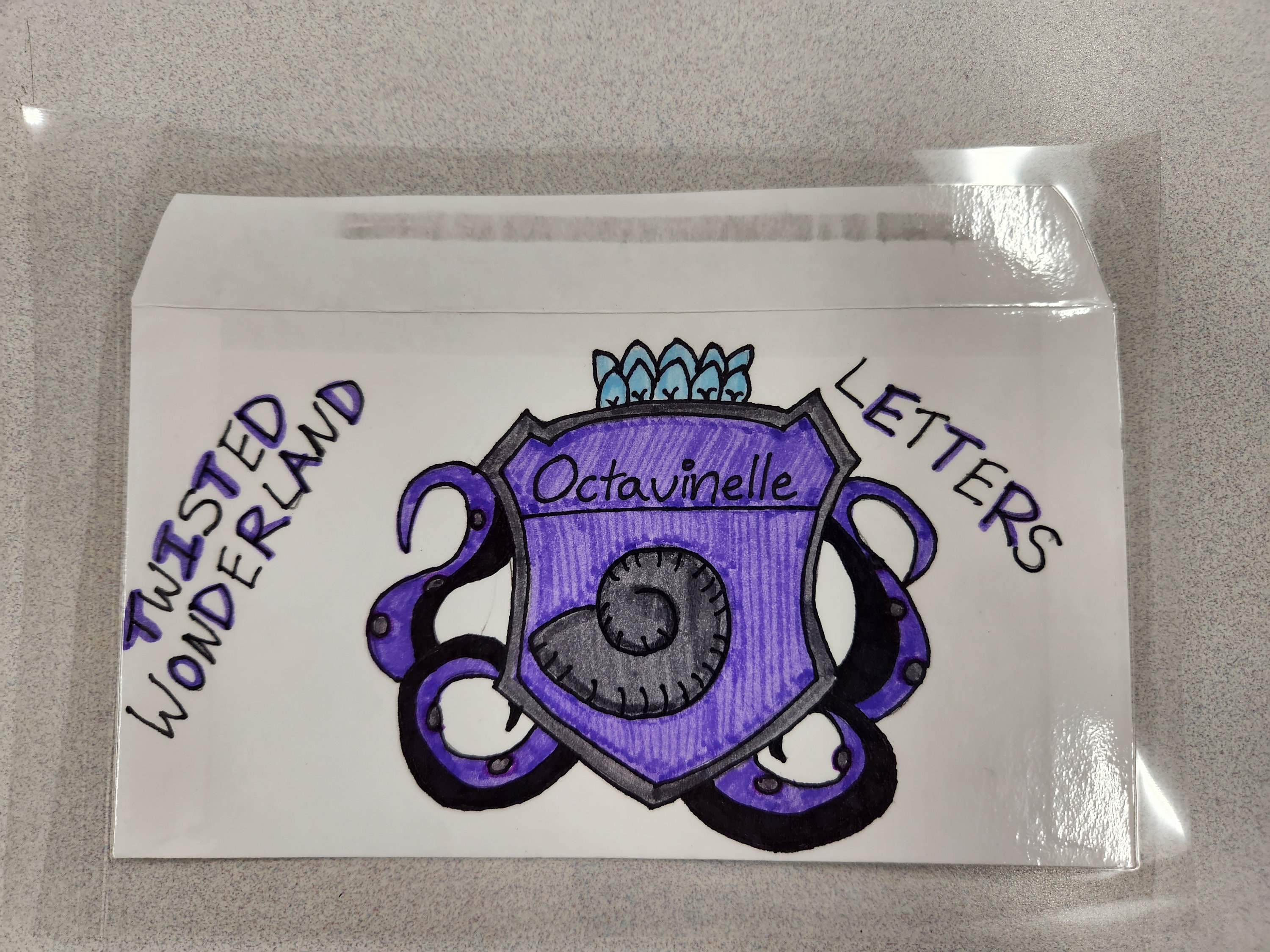 Twisted Wonderland Octavinelle Letters - Etsy