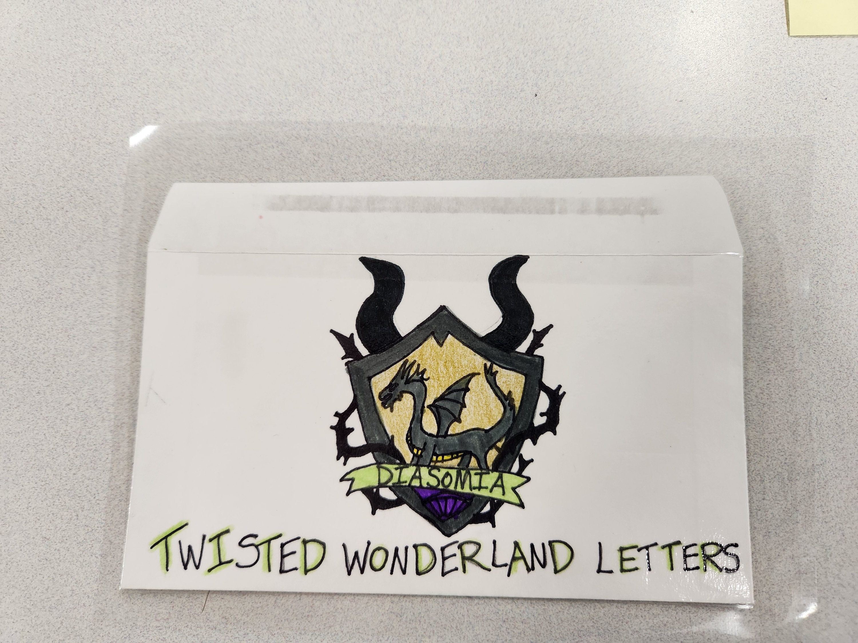 Twisted Wonderland Diasomnia Letters - Etsy