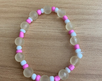 Pink Lemonade Bracelet - Etsy