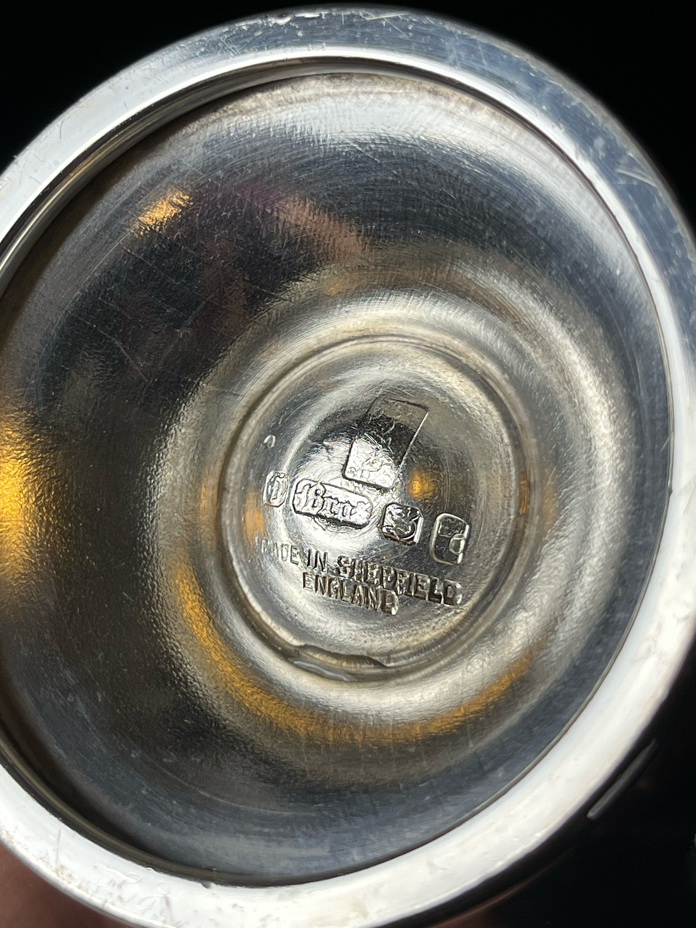 Cooper Bros. Sheffield England Silver Plate Sugar Scuttle Bucket and ...