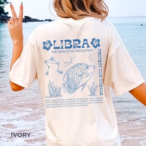 Libra Zodiac Shirt Ocean Animal Shirt Ocean Inspired Style Coconut Girl ...