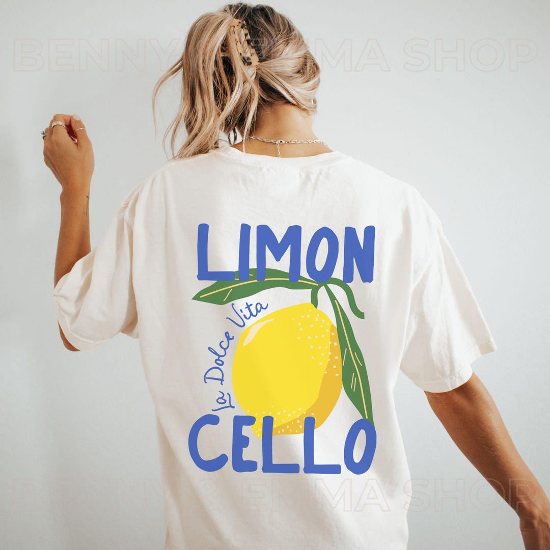 Limoncello La Dolce Vita Italy Shirt Tomato Girl Crewneck Coastal ...