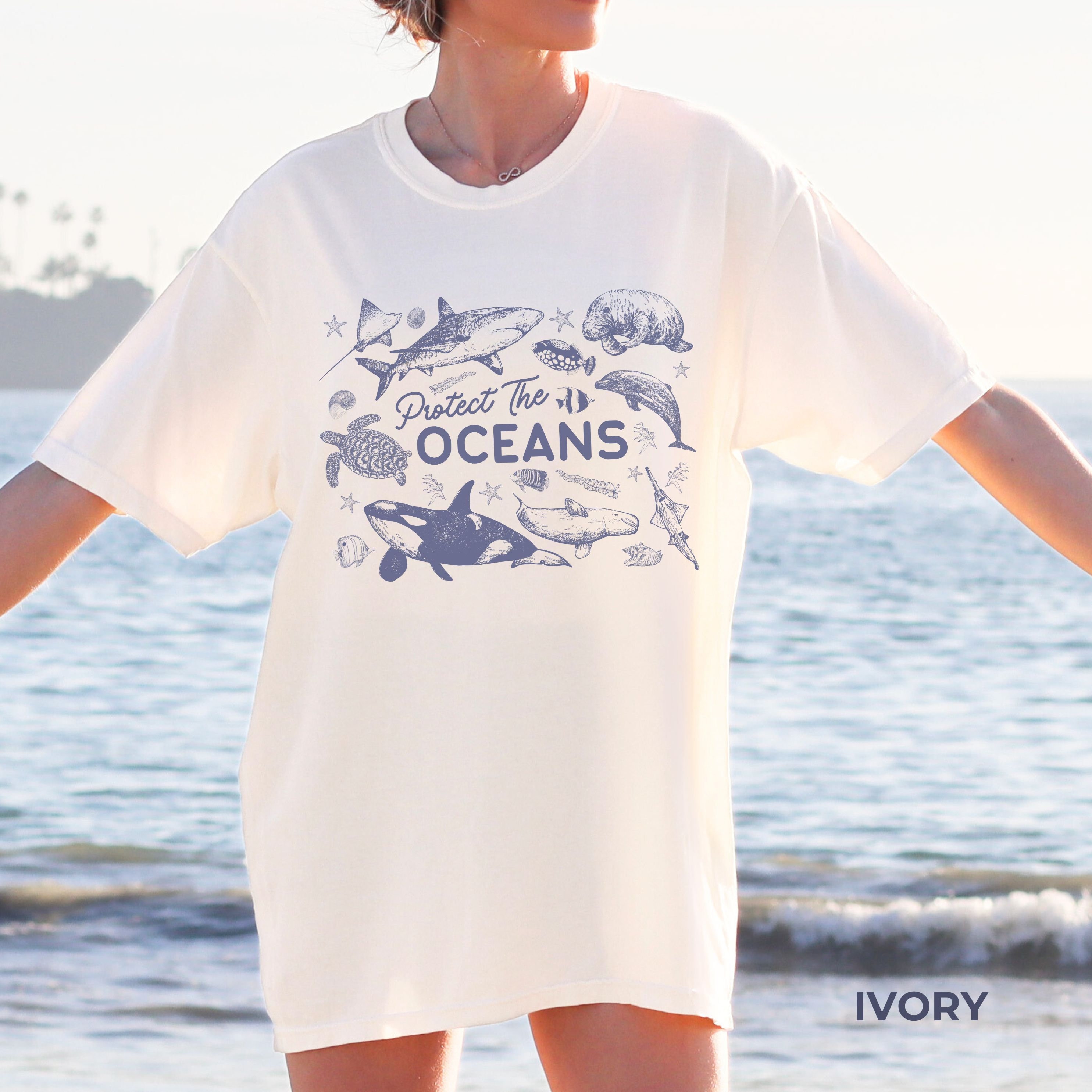 Save the Ocean Coconut Girl Clothes Salty Granola Girl Ocean Animal ...