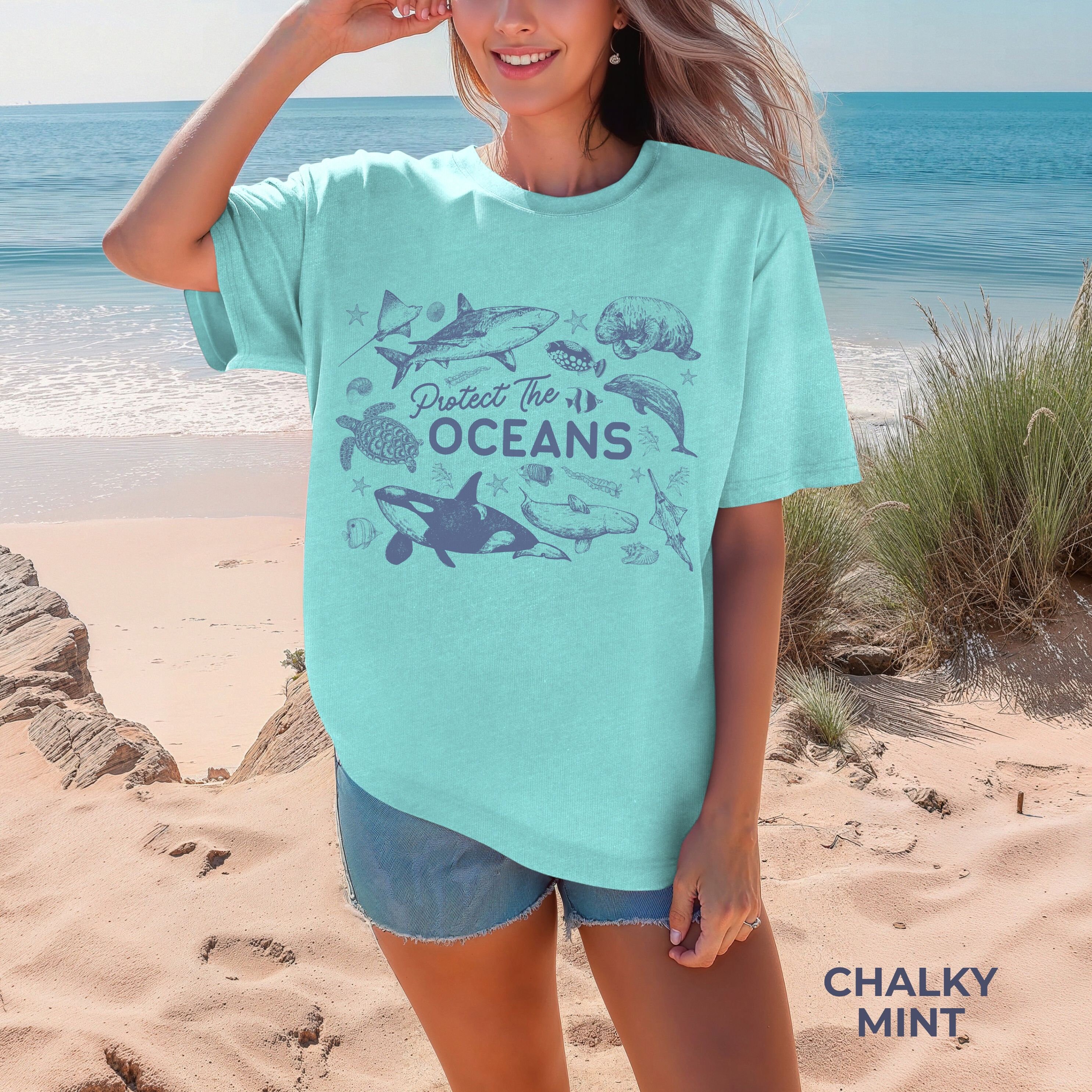 Save the Ocean Coconut Girl Clothes Salty Granola Girl Ocean Animal ...