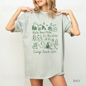 Girls Gone Mild Camp Bach Shirt Camping Bachelorette Shirt Glamping ...