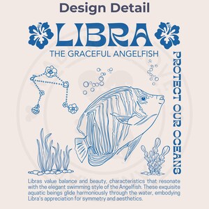 Libra Zodiac Shirt Ocean Animal Shirt Ocean Inspired Style Coconut Girl ...