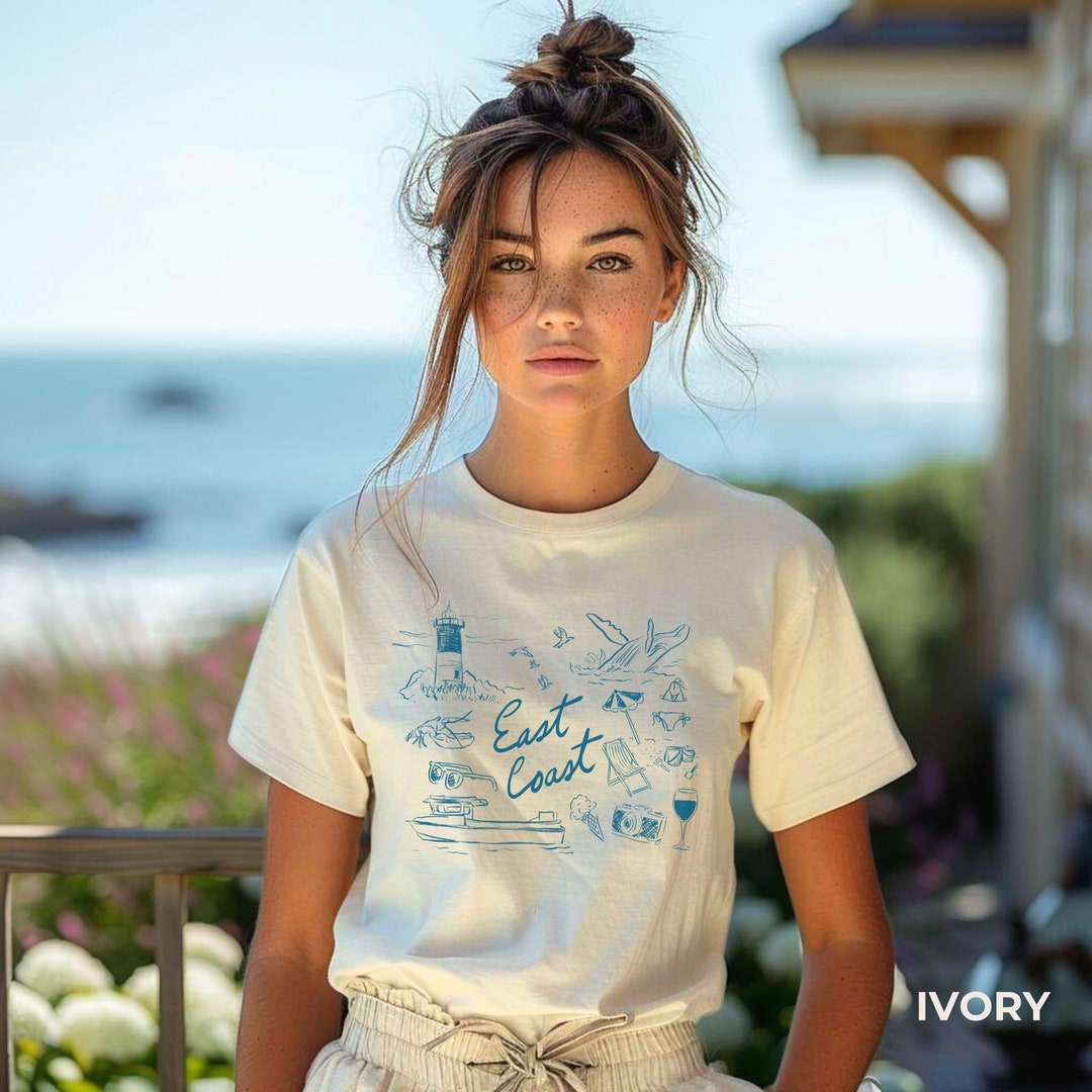 East Coast Summer Shirt Coastal Grandaughter Coastal Grandma Old Money ...