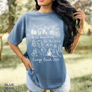 Girls Gone Mild Camp Bach Shirt Camping Bachelorette Shirt Glamping ...