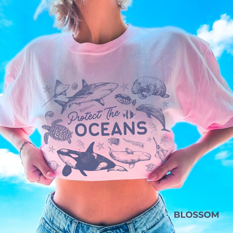 Save the Ocean Shirt, Coconut Girl Ocean Animal Tee, Plus Sizing - Etsy