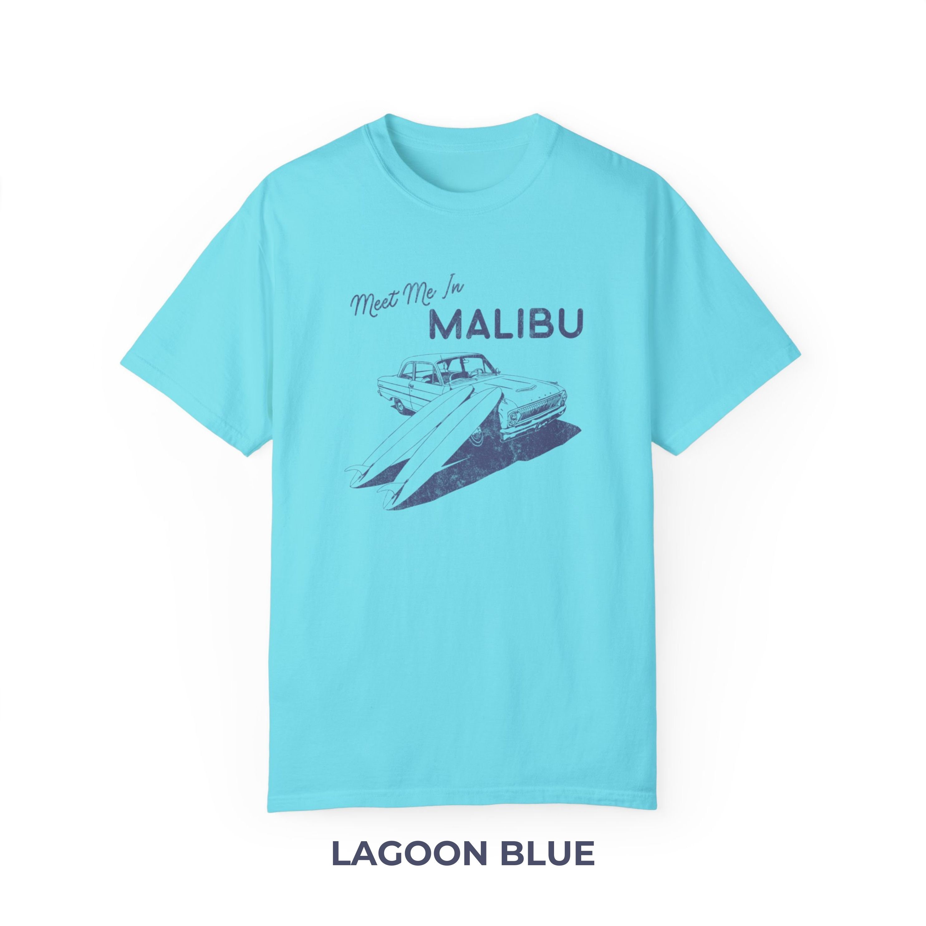 Meet Me in Malibu Shirt Ocean Ispired Style Surfer Girl Aesthetic ...