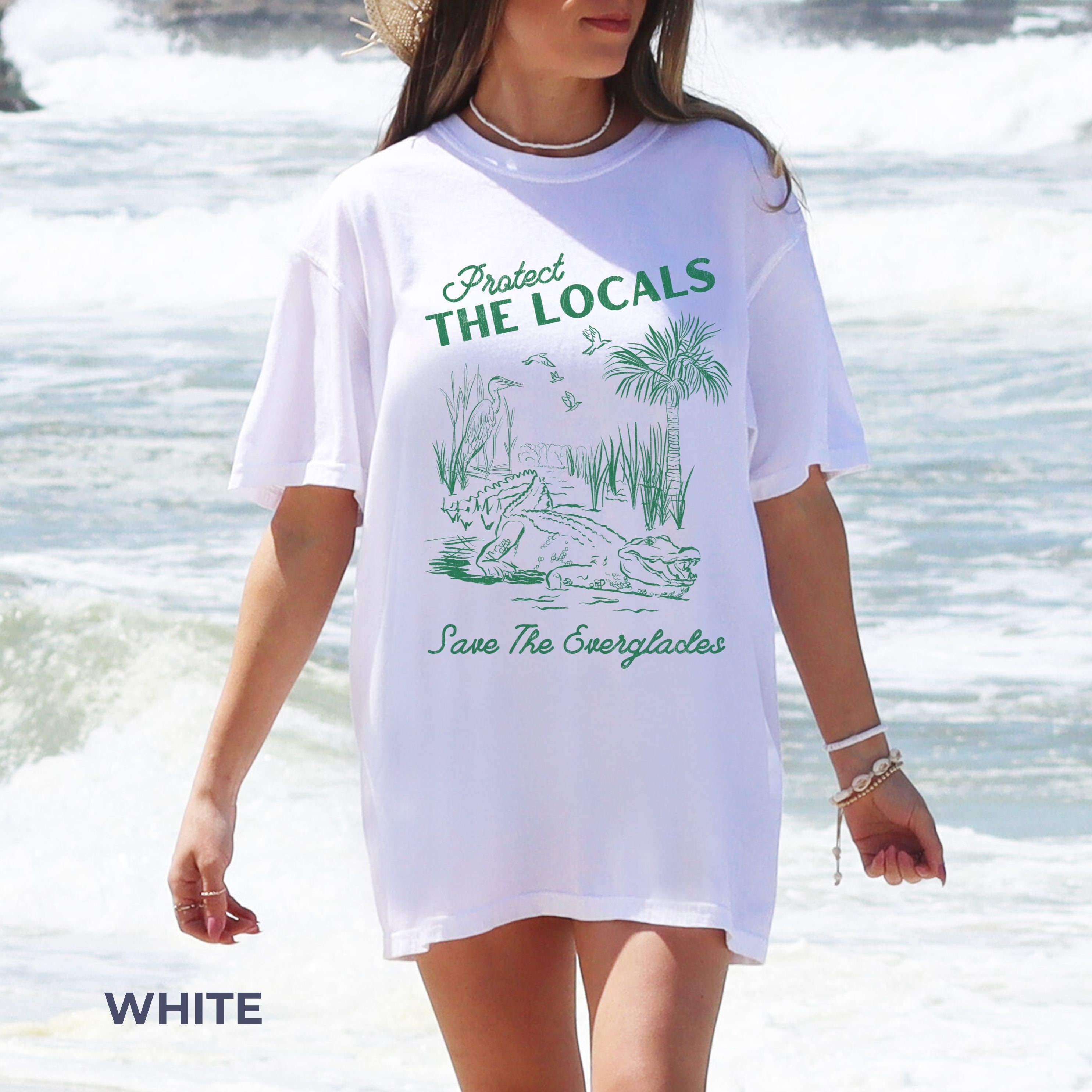 Protect the Locals Everglades Shirt Florida Shirt National Park Shirt ...