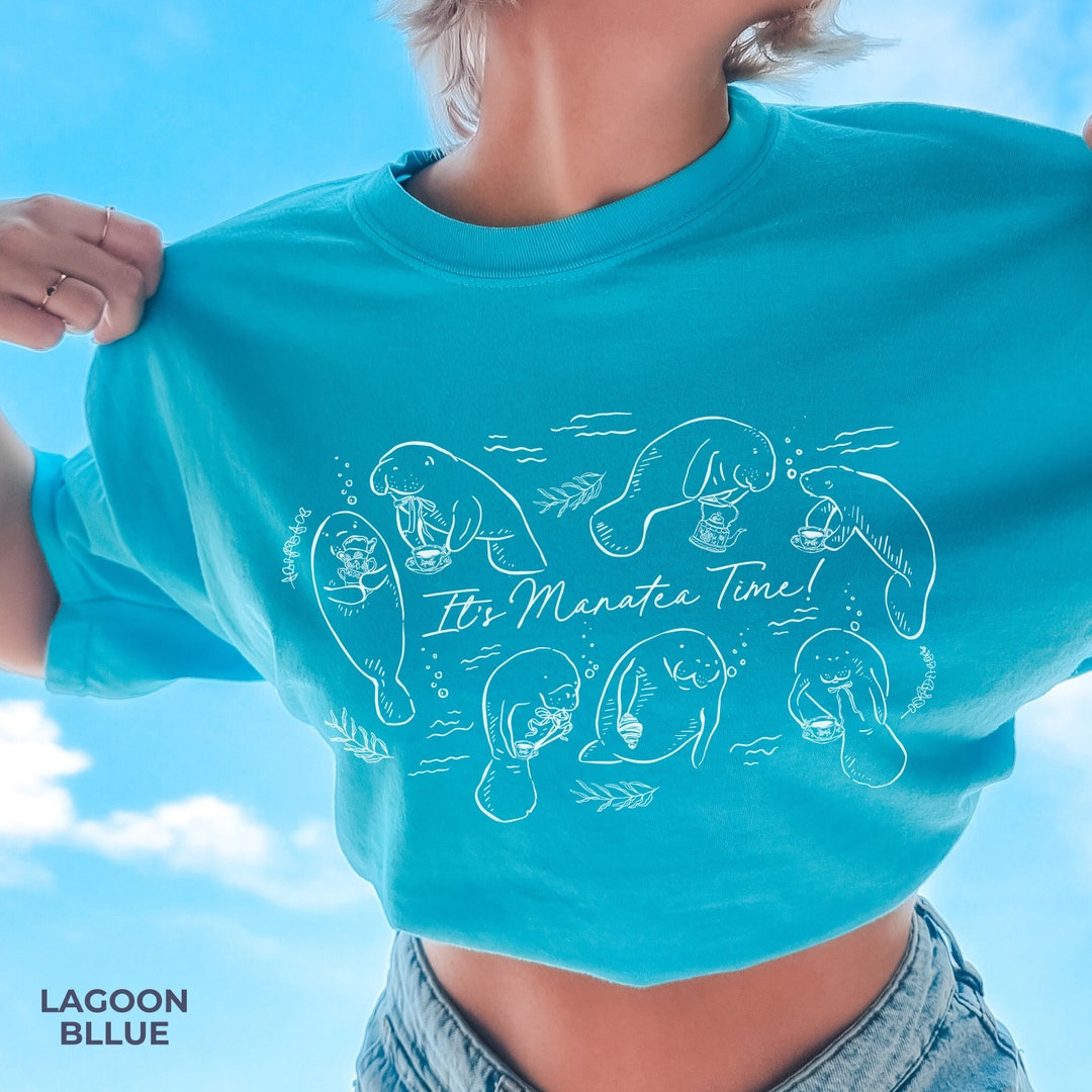 It's Manatea Time! Manatee Shirt Coconut Girl Shirt Coquette Clothes ...
