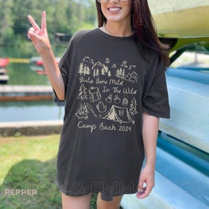 Girls Gone Mild Camp Bach Shirt Camping Bachelorette Shirt Glamping ...