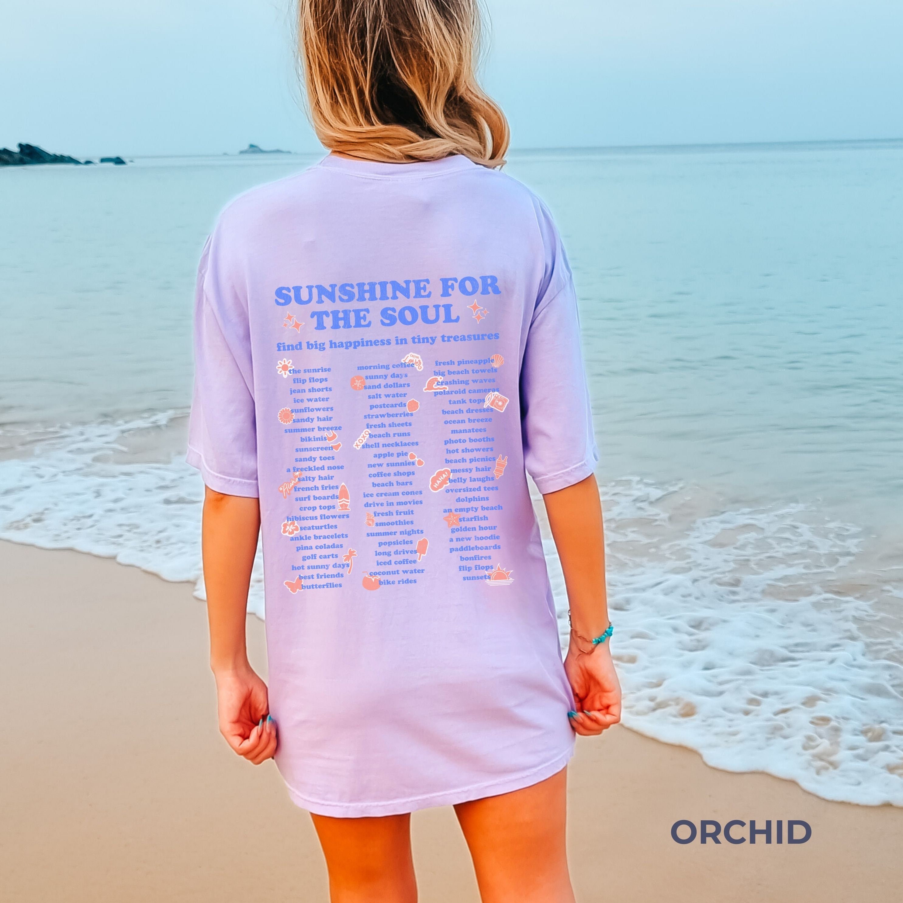 Sunshine for the Soul Mental Health Shirt Ocean Inspired Style Coconut ...
