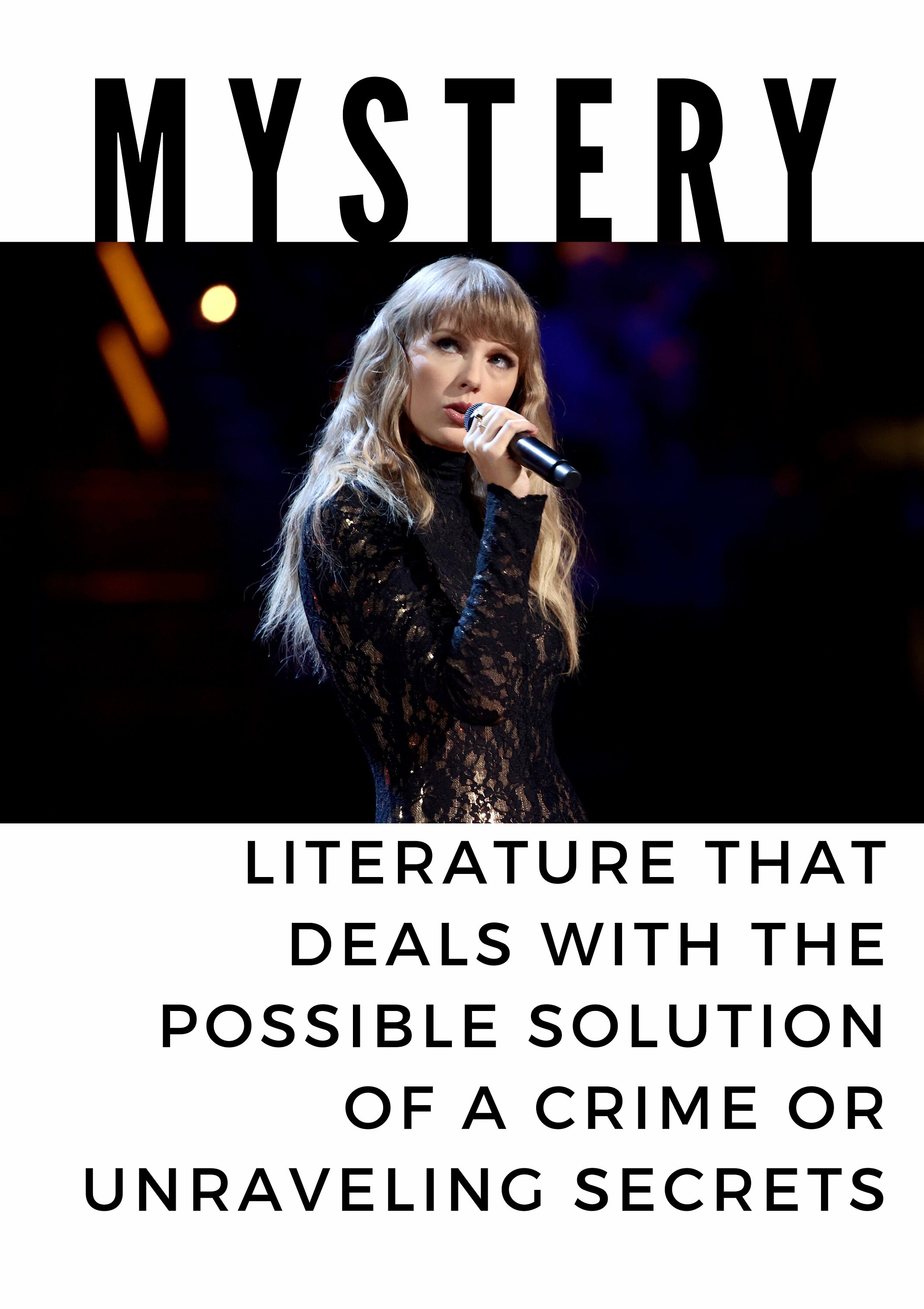 Taylor Swift Literary Genres Posters ELA Posters Back to - Etsy
