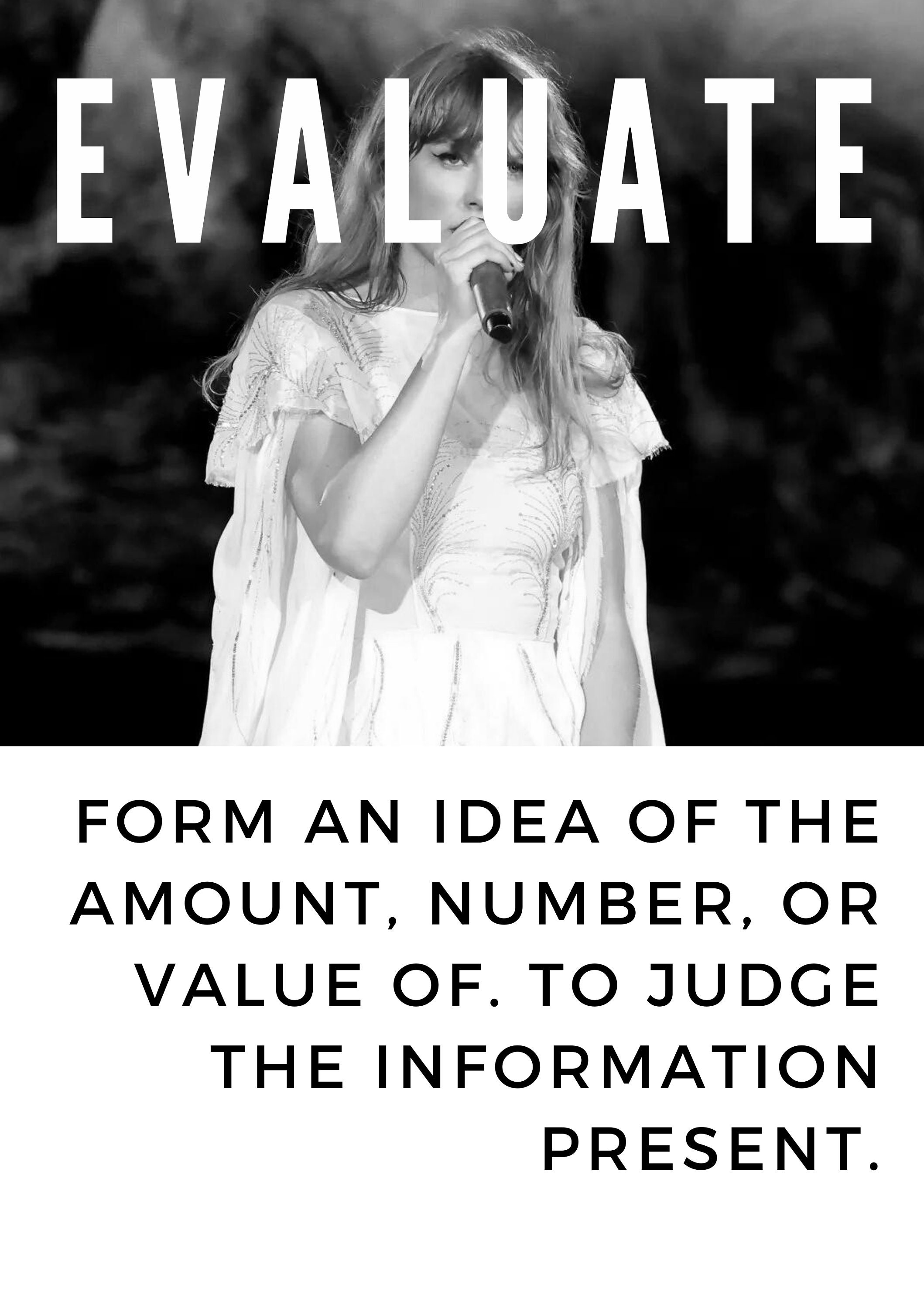 Taylor Swift Critical Thinking Posters Back to School Upgrade EDITABLE ...