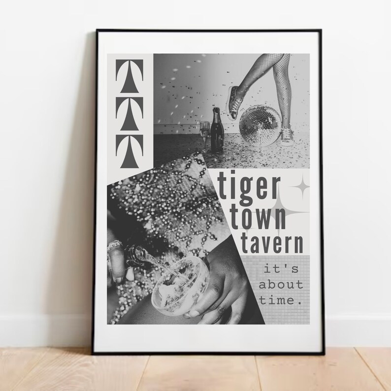 Clemson Bars Downtown Poster Prints PNG Download - Exceptional Quality ...