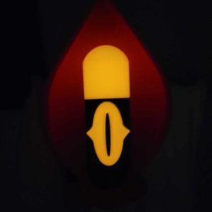 Orange Glow Hazbin Hotel Alastor Cosplay Mic 2.0 (PHYSICAL PRODUCT) - Etsy