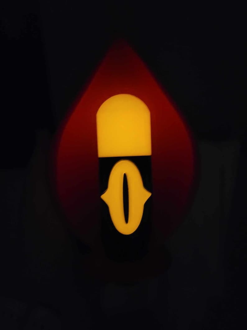 Orange Glow Hazbin Hotel Alastor Cosplay Mic 2.0 (PHYSICAL PRODUCT) - Etsy