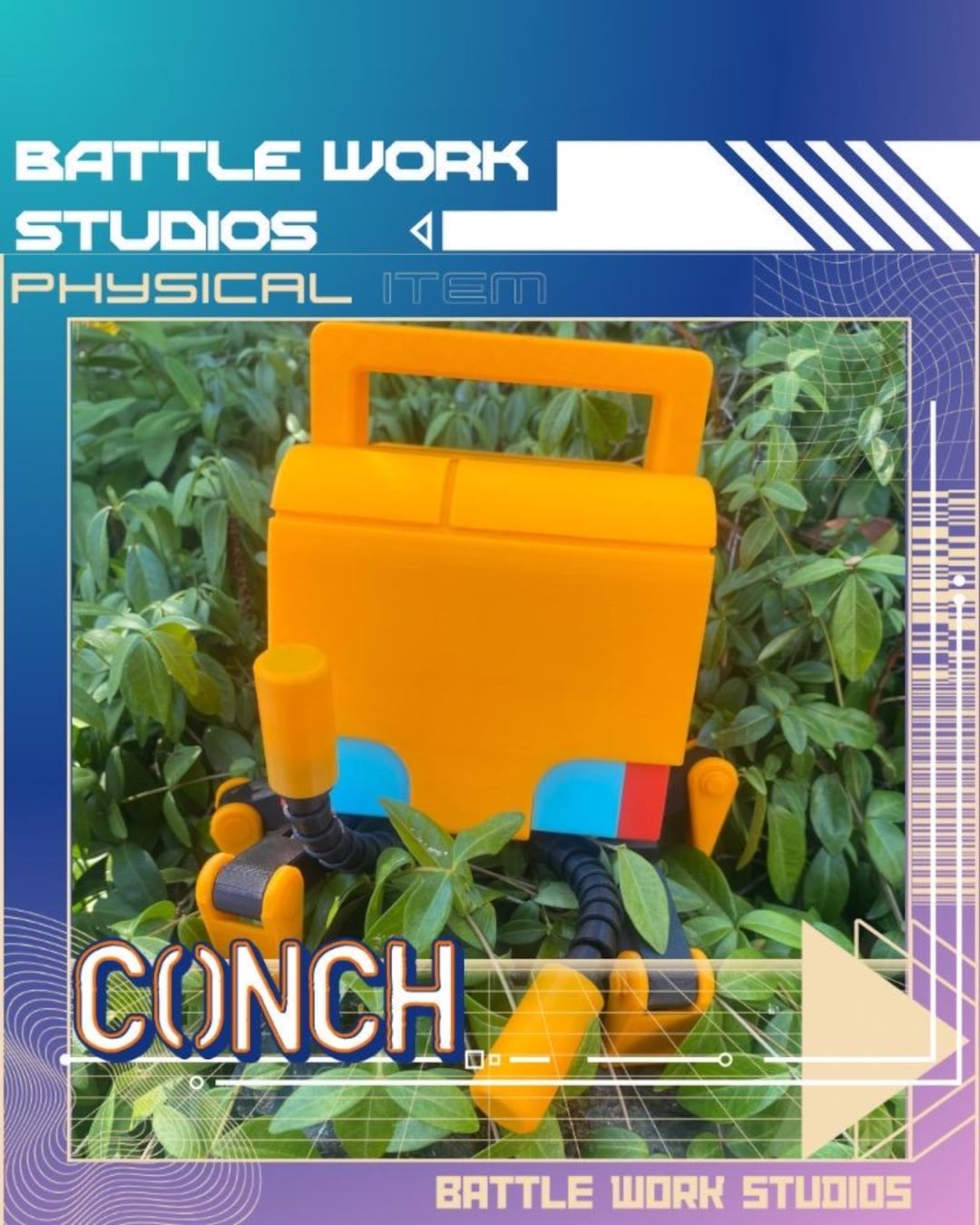 Conch From Gundam GQUUUUUUX - Etsy