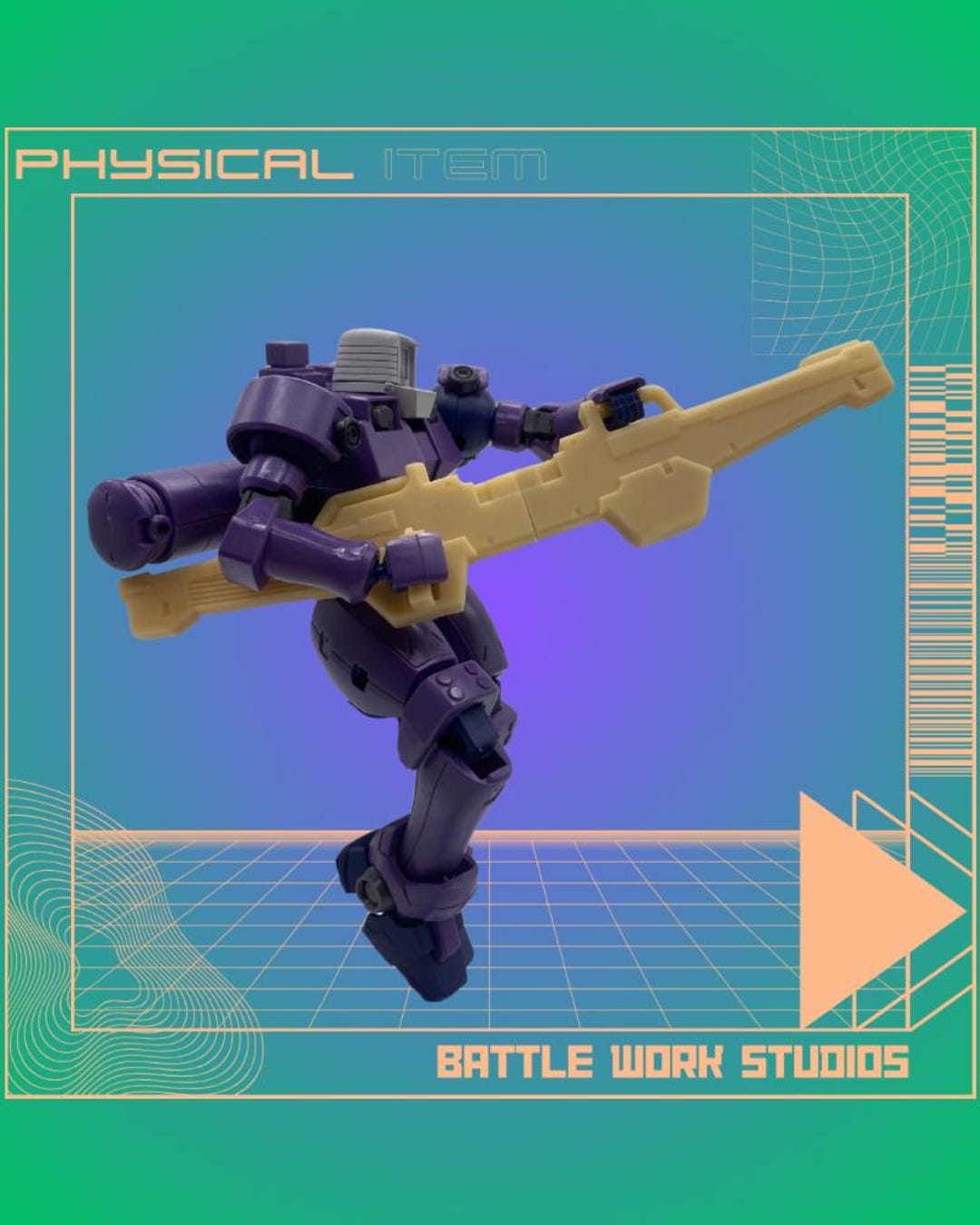 Gundam 0Z-12SMS Taurus Beam Cannon Weapon Upgrade 144th Scale Resin ...