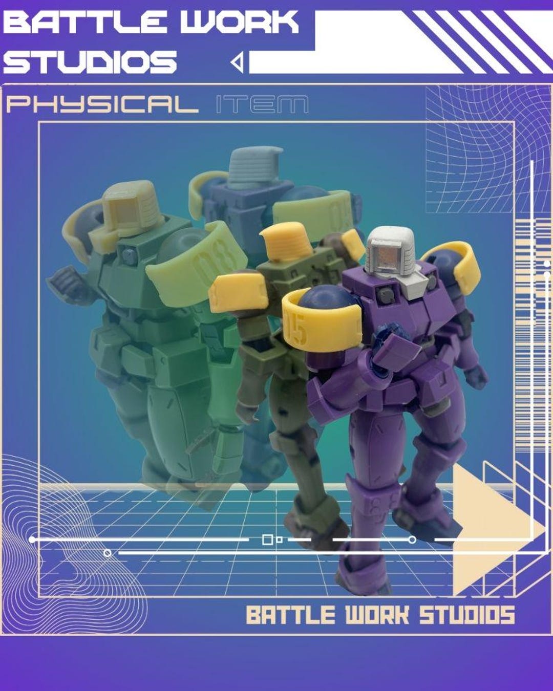 Hg.numbered Suit Arm Bands 144 Scale -gundam - Etsy