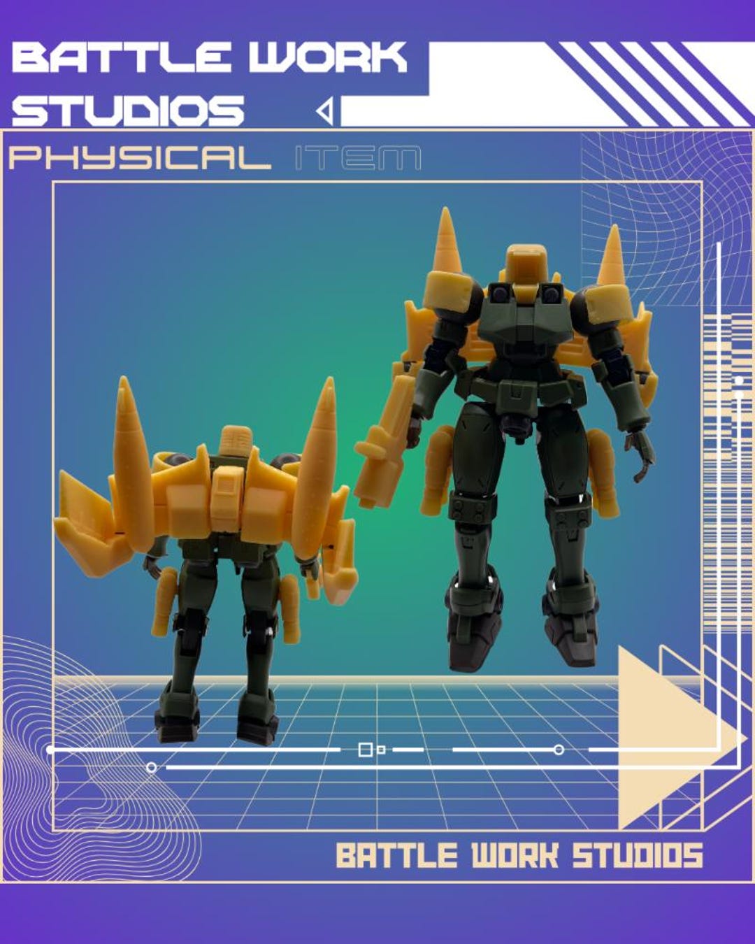 HG Leo Articulated Flight Unit Featuring Foldability. 144 Scale -gundam ...