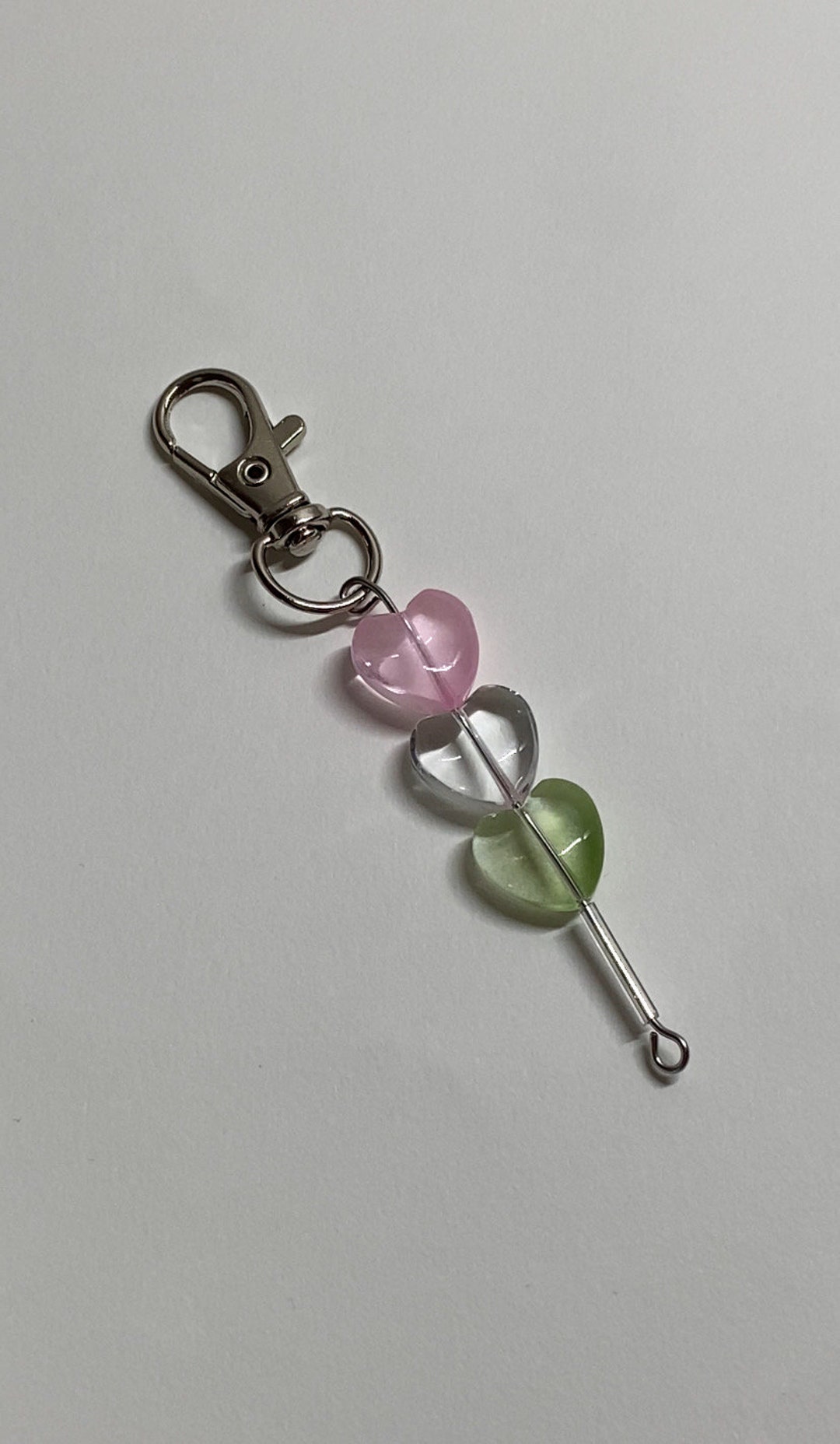 Heart Dango Keychain - Etsy