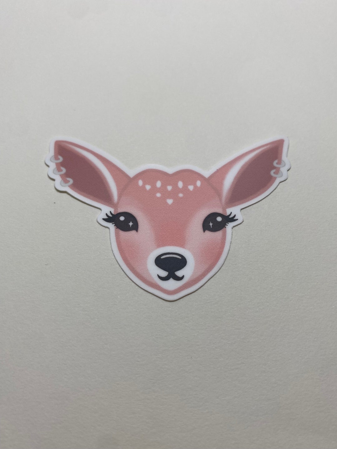 Deer Logo Sticker - Etsy