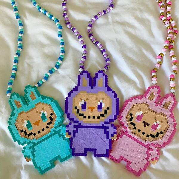 Labubu Perlers - Etsy