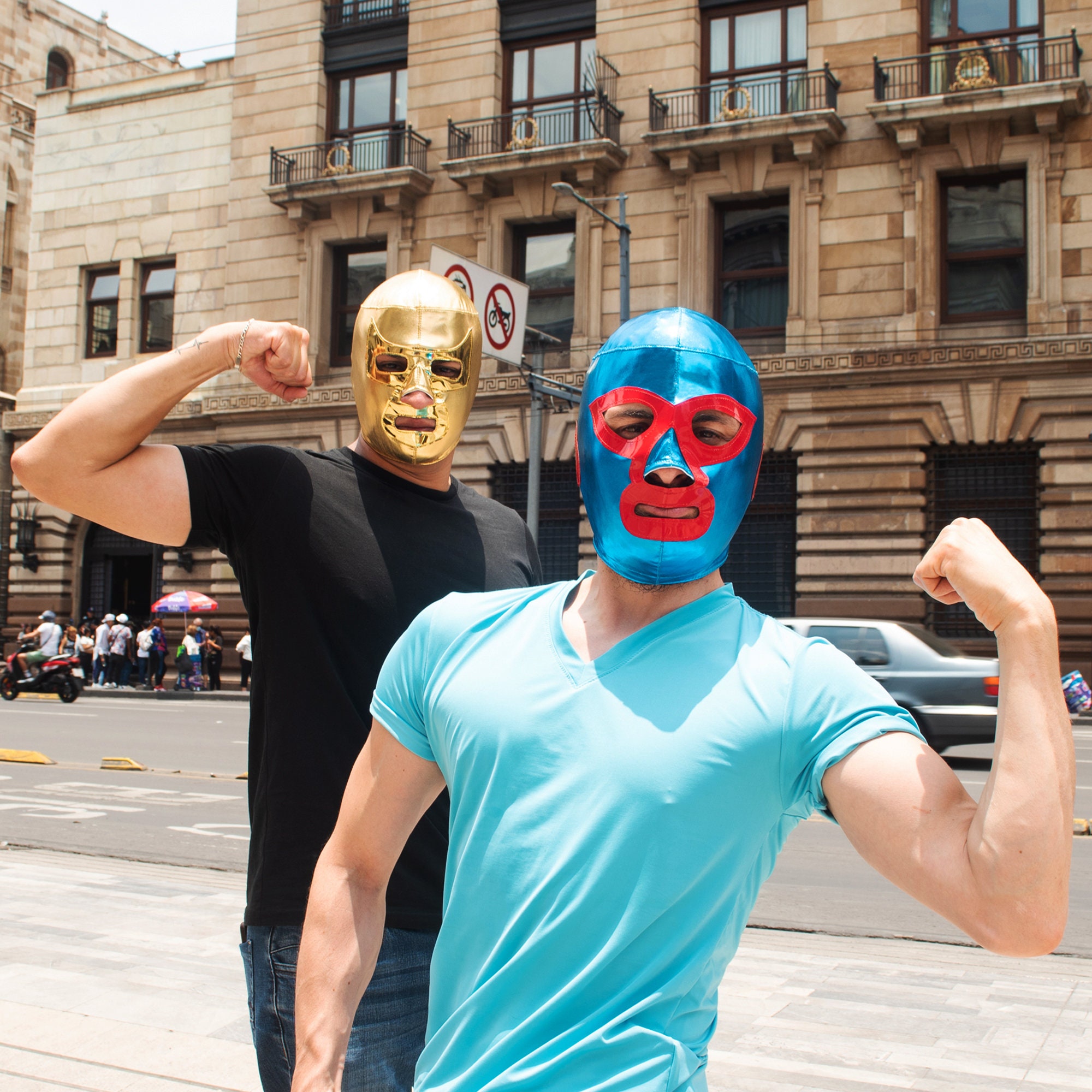 Three Mask | Mexican Wresting Masks (2 Pack) | Authentic Lucha Libre ...