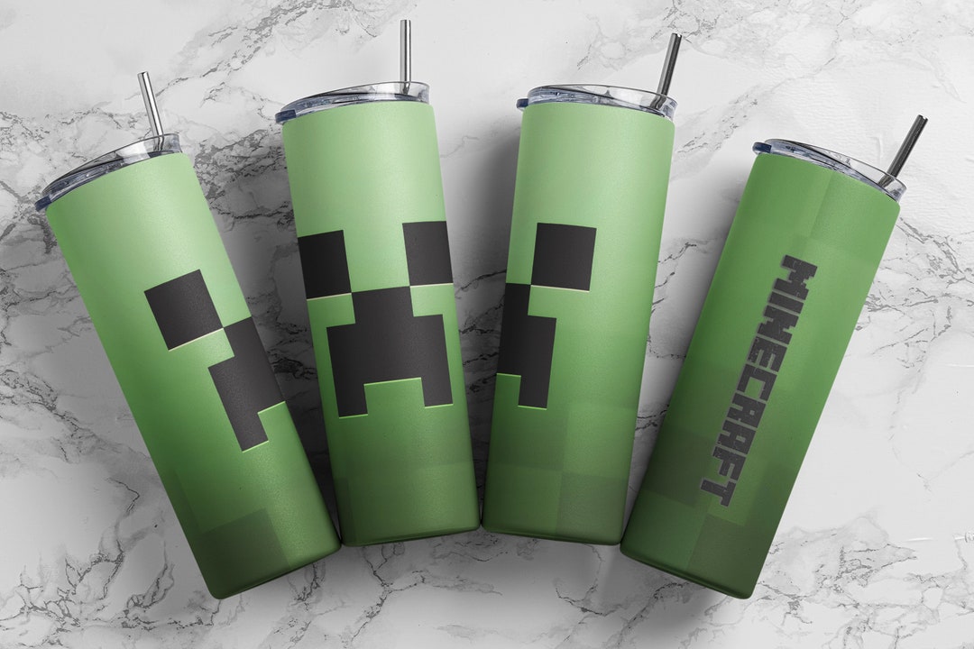 Creeper 20oz Skinny Tumbler Sublimation Design, Gaming Tumbler Wrap ...