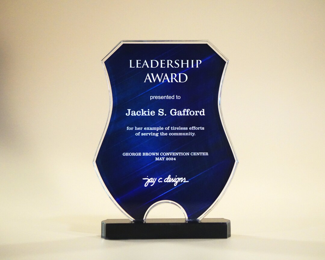 Custom Award - Personalized Recognition Trophy & Achievement Award ...